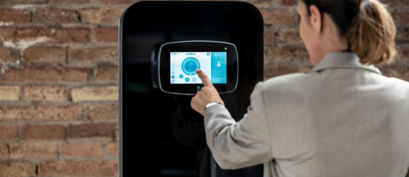 WallBox Commander 2 22 kW elektromobilio įkrovimo stotelė su 5 m. type ...