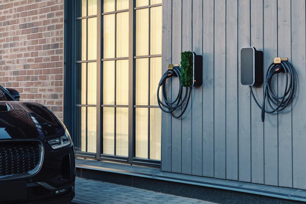 VOOL matinės spalvos, 22kW elektromobilio įkrovimo stotelė, 6.5m ...